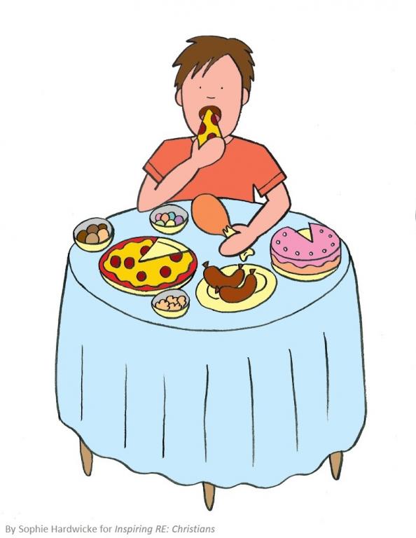 Greedy person image – NATRE