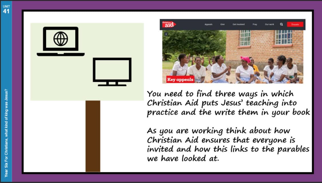 Year 6 - For Christians what Kind of King is Jesus? PowerPoint Lesson 3 ...